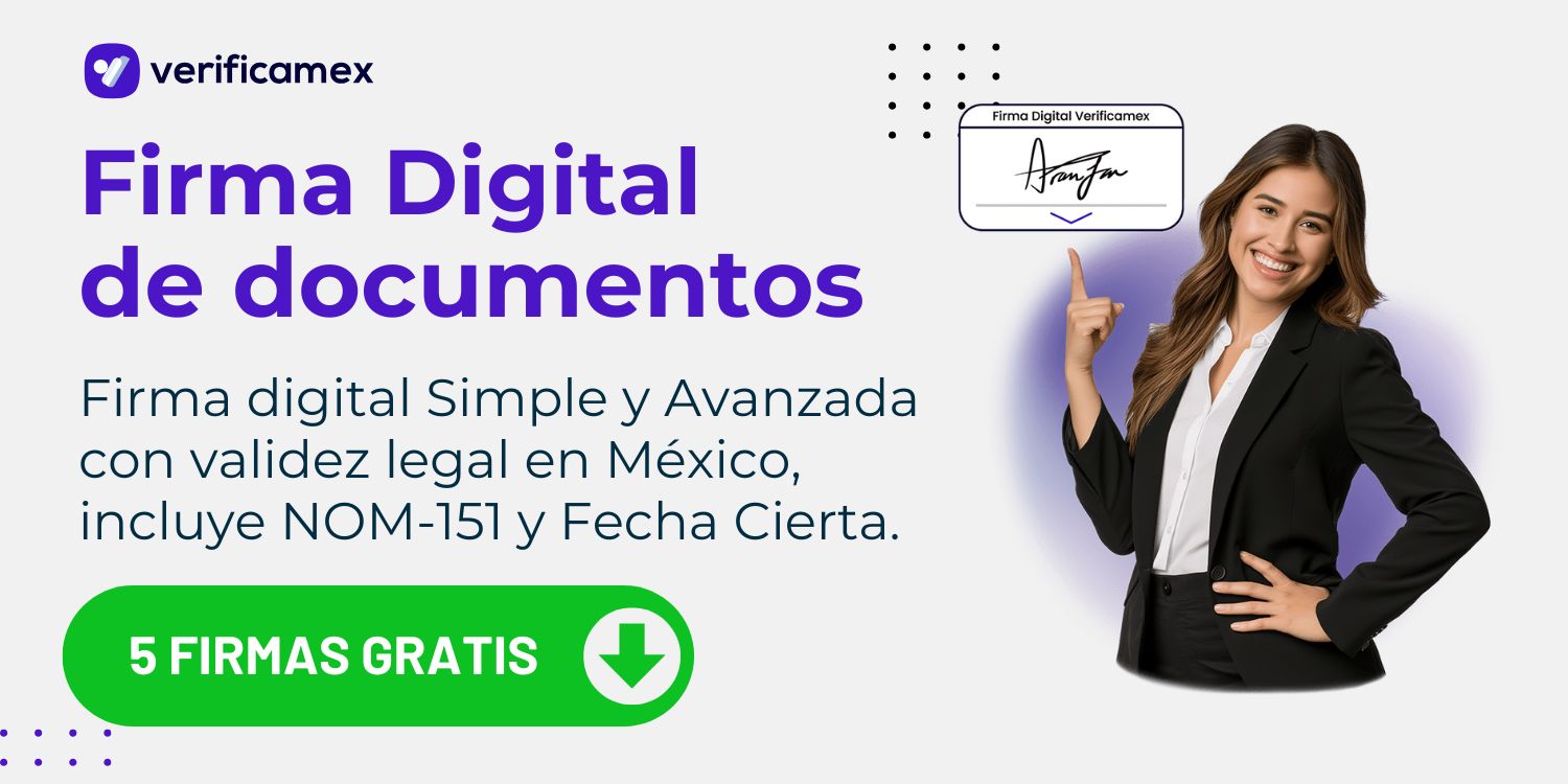 Firma Digital de documentos Verificamex